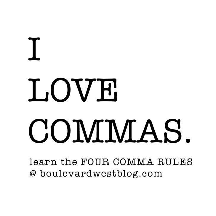 The four comma rules – Boulevard West