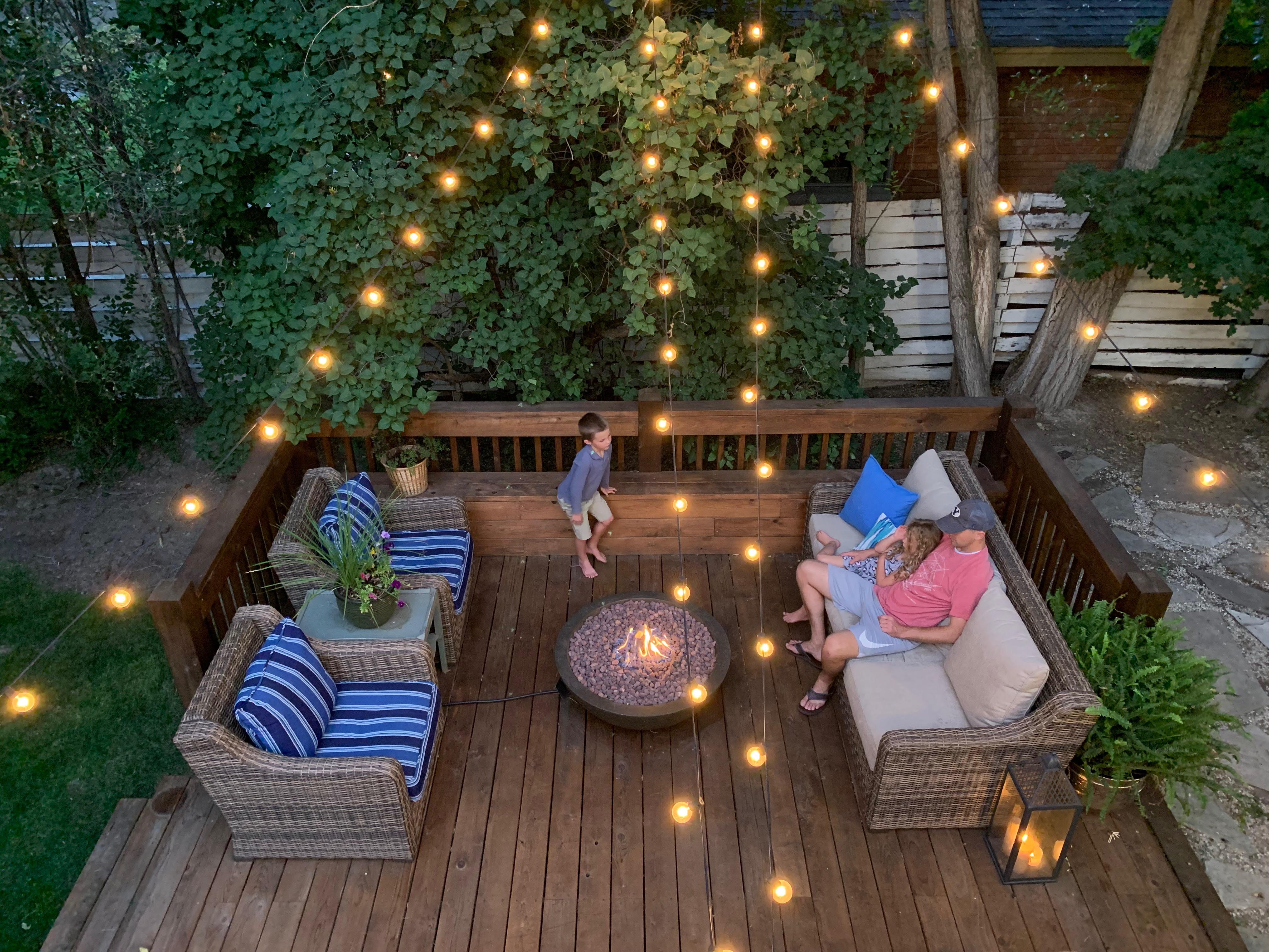 Back deck before and after – Boulevard West