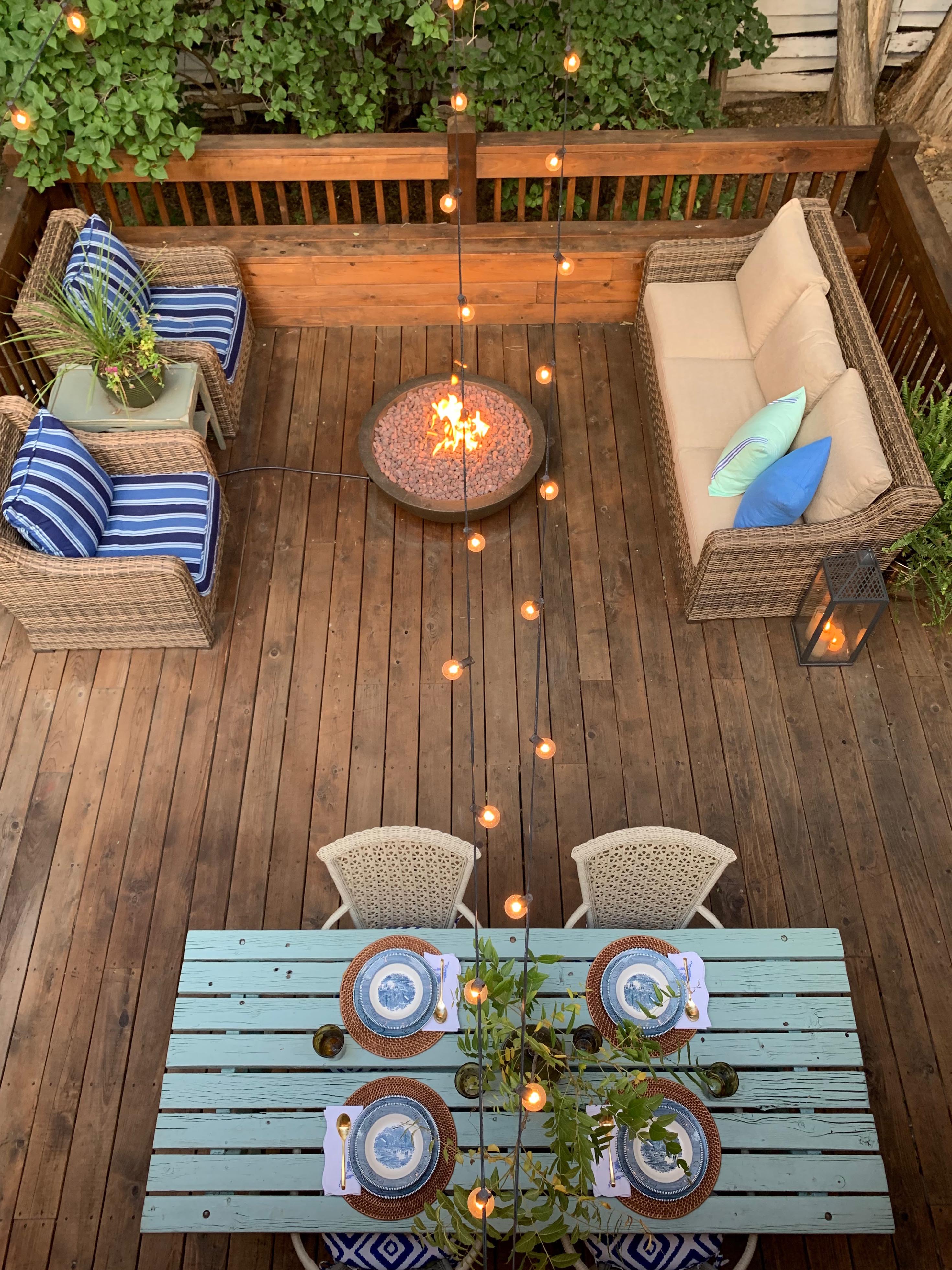 Back deck before and after – Boulevard West