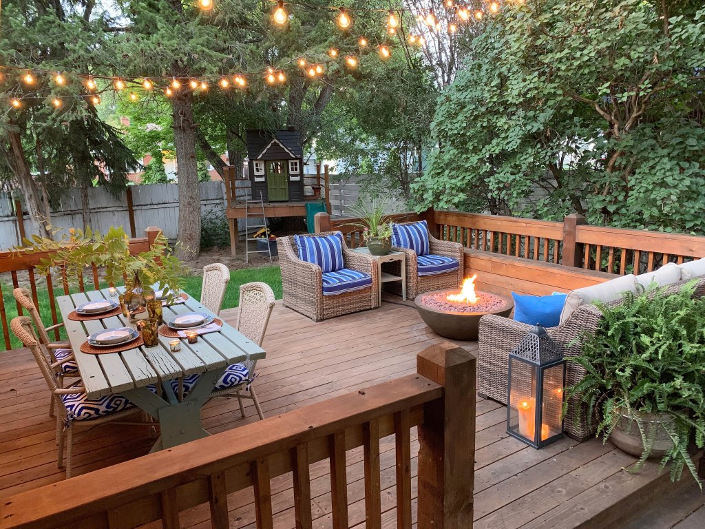 Back deck before and after – Boulevard West