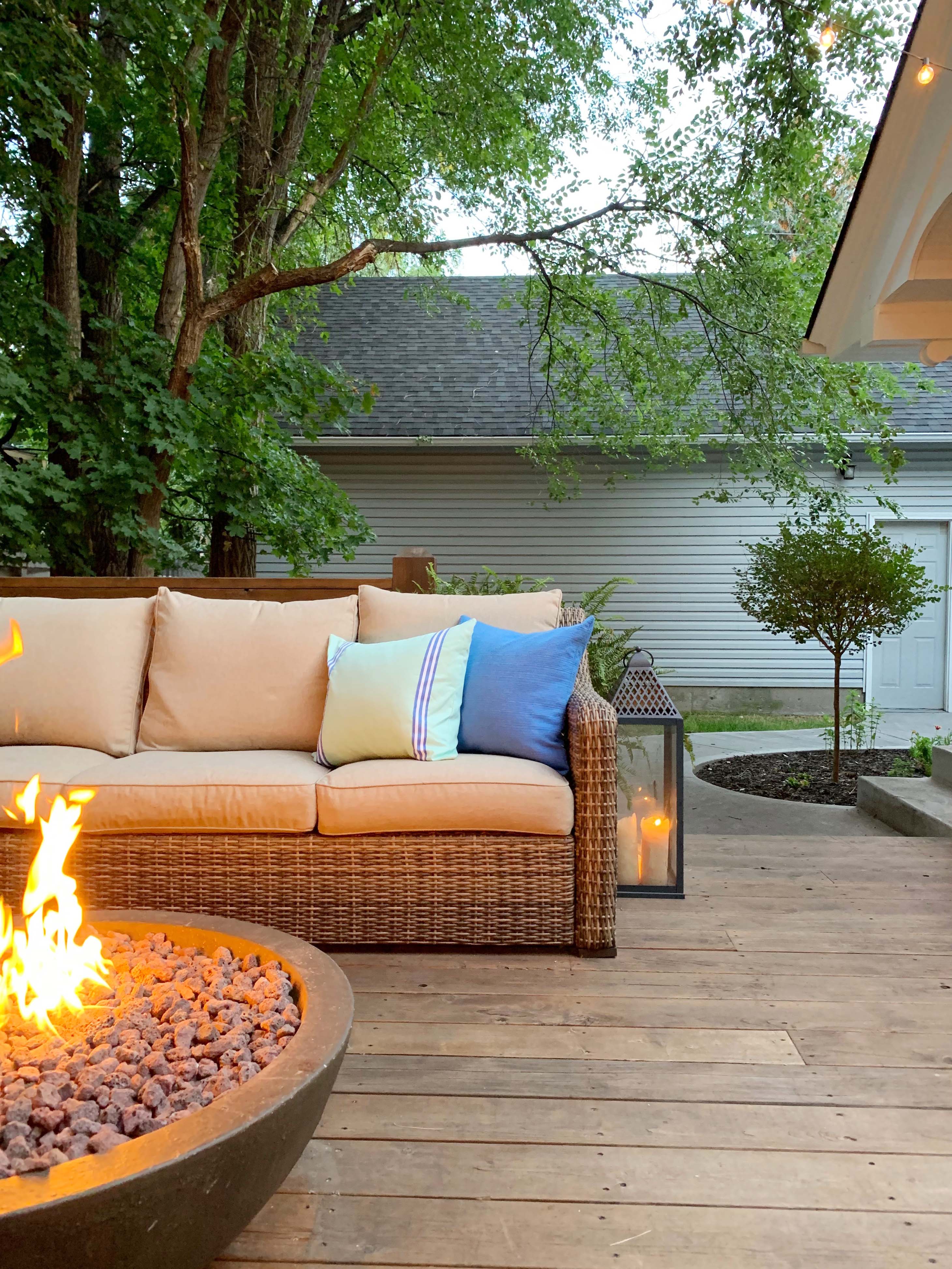 Back deck before and after – Boulevard West